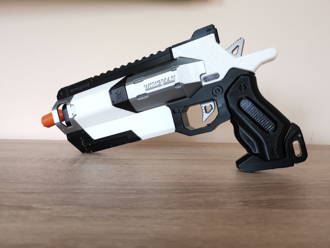 Real Life Wingman Pistol From Apex Legends Cosplay Prop Arctic Skin - Etsy