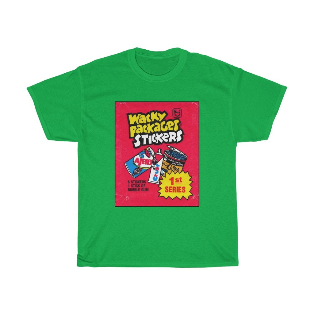 1979 Topps Wacky Packages Wax Pack T-shirt Tee Shirt Retro Throwback 80 ...