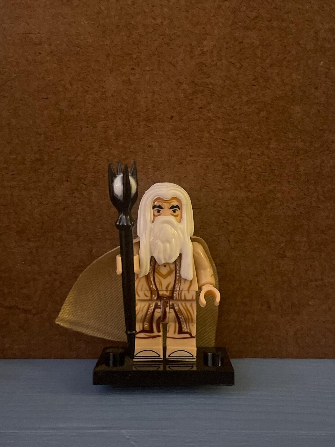 Saruman Lord of the Rings LOTR Custom Toy Brick Block Action Figure 080 ...