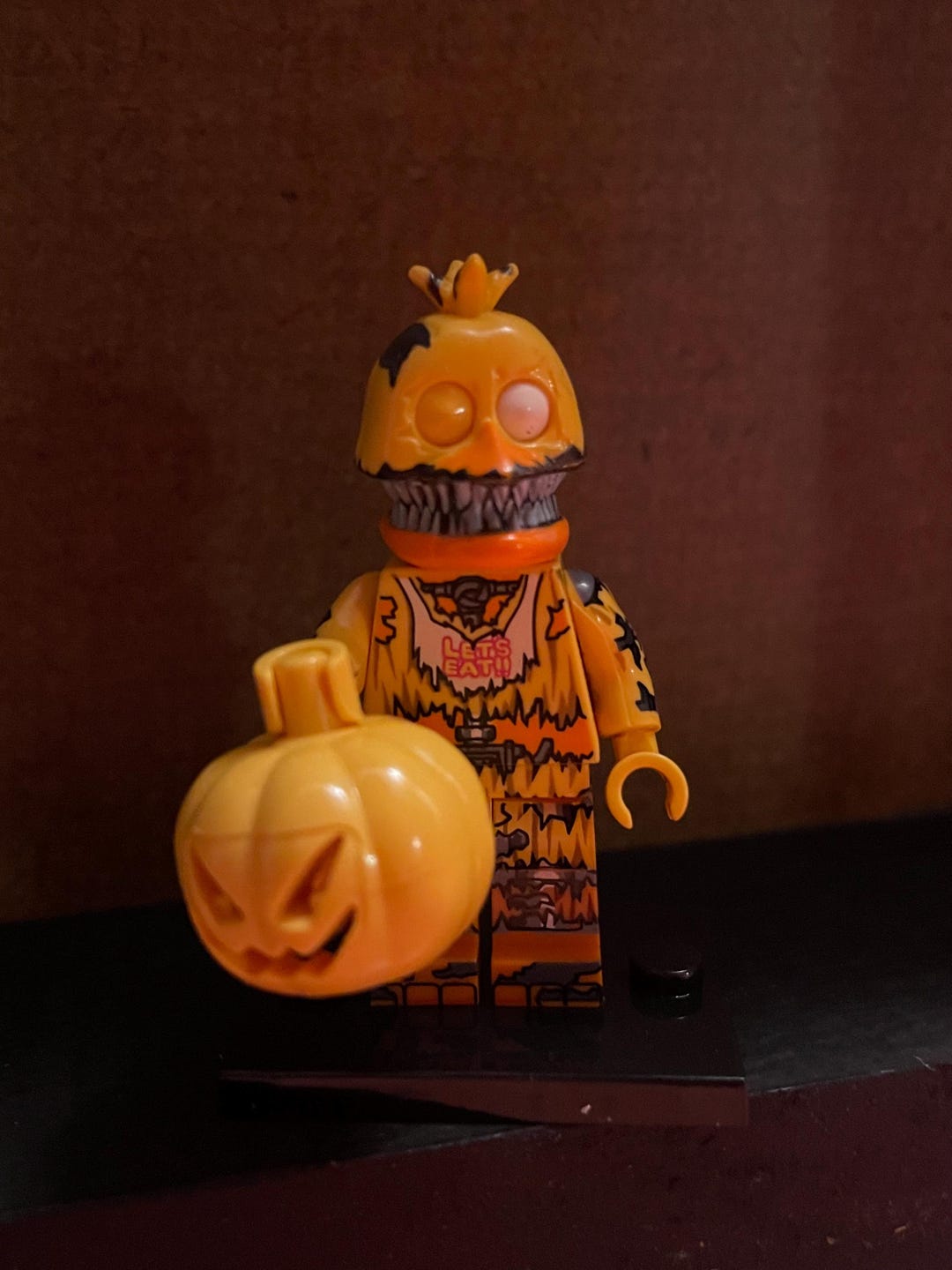 Jack-o-chica FNAF Five Nights at Freddys Custom Toy Brick Action Figure ...