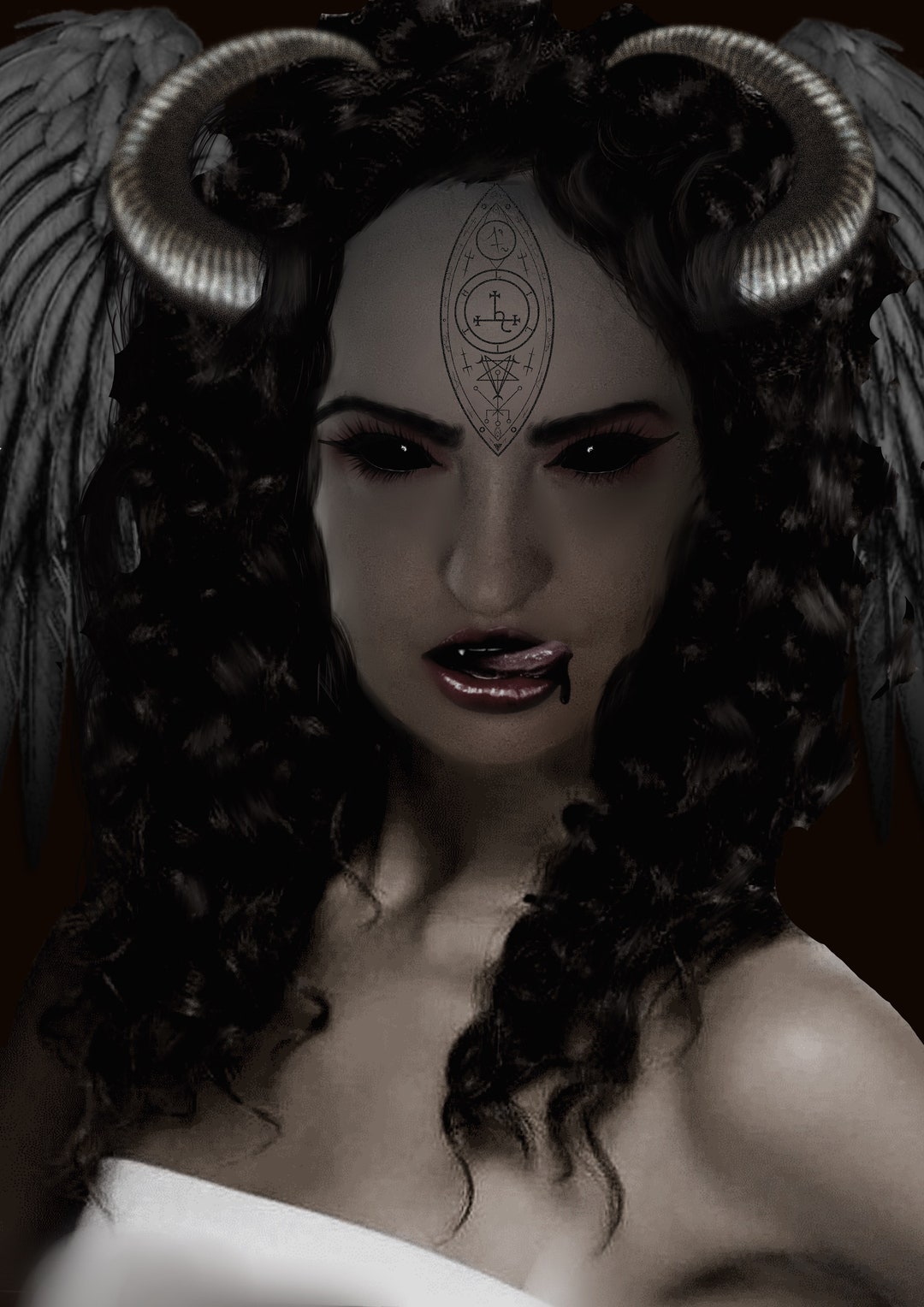 Lilith Goddess Digital Print - Etsy