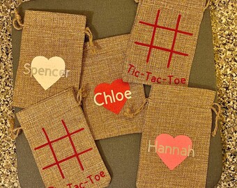 Valentine's Day Tic-tac-toe Board - Etsy
