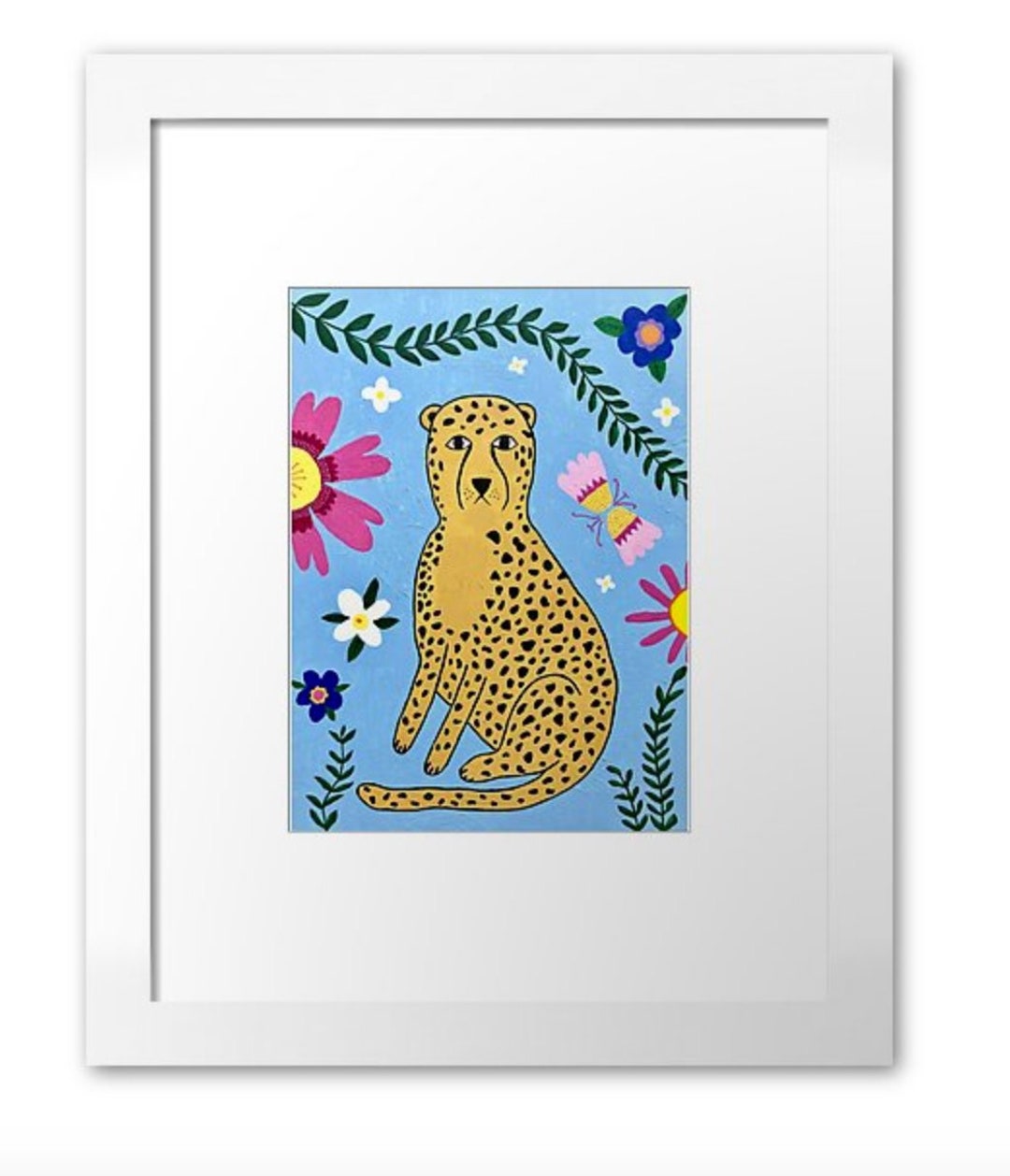 Cheeta Art Print - Etsy