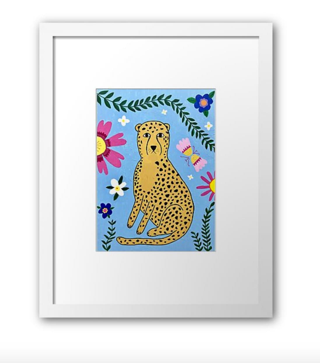 Cheeta Art Print - Etsy
