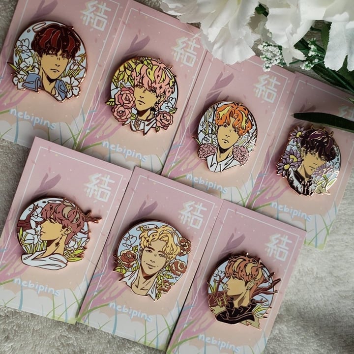 BTS Answer: E Enamel Pins - Etsy