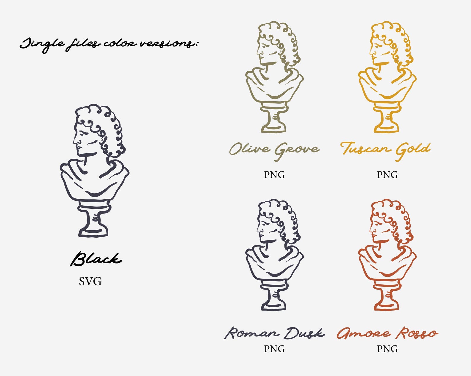 40+ Whimsical Italian Wedding SVG, PNG, AI, Illustrations, Hand Drawn ...