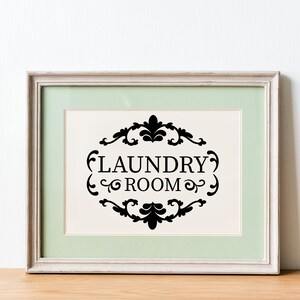 21 Printable Laundry Room Labels, Vintage Style - Digital Download ...