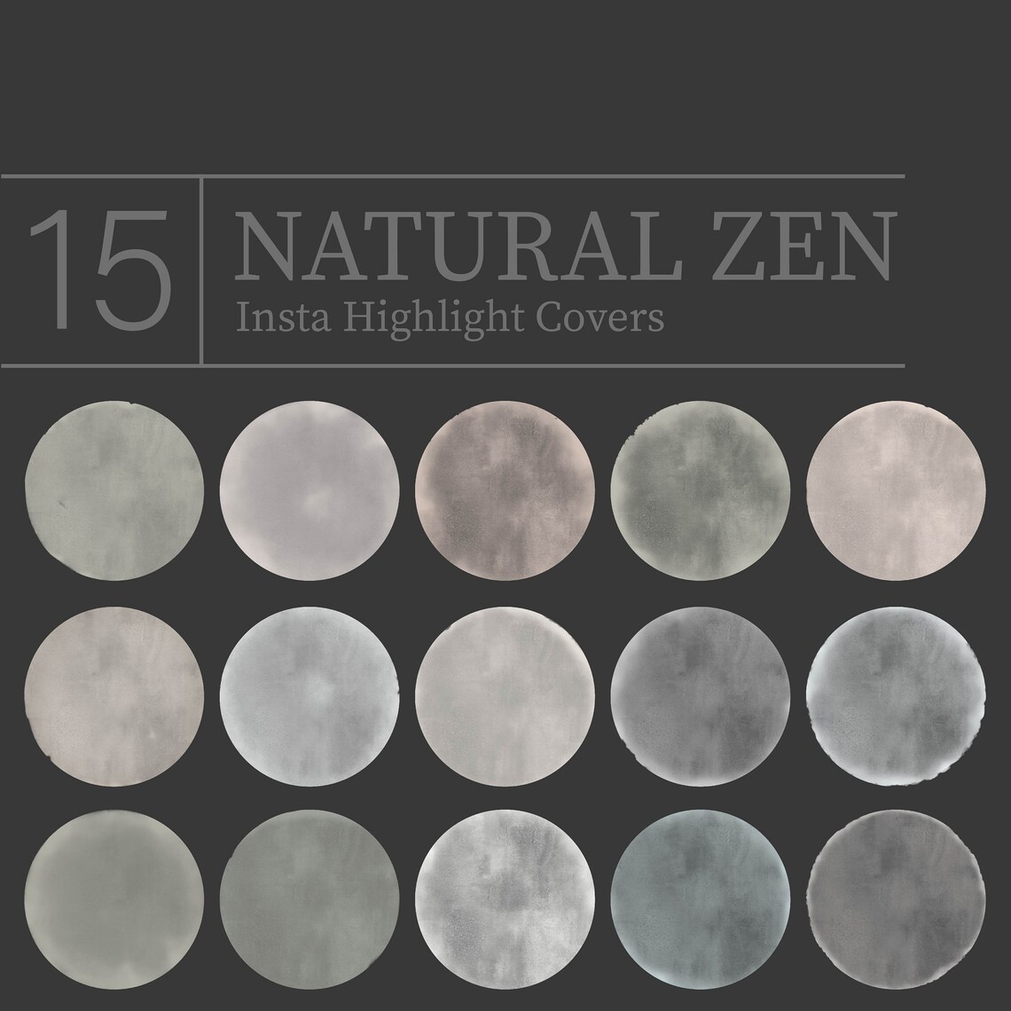 15 Watercolor PNG + JPG Insta Highlights, Insta Covers, Watercolor ...