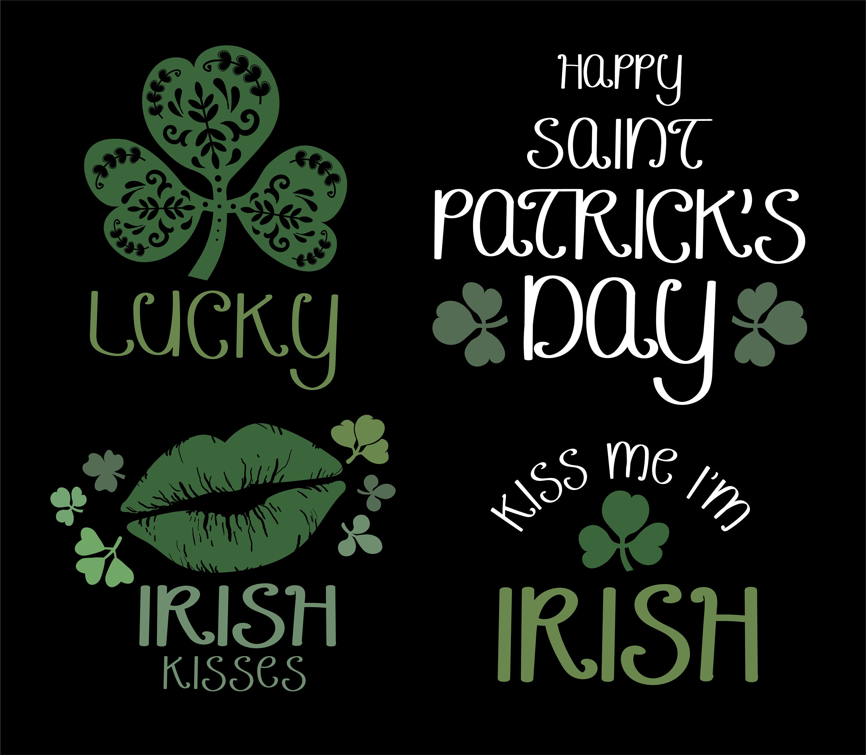 Svg, Eps, Png, Jpg - Irish Graphics for St. Patrick's Day - Etsy