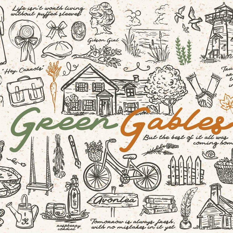 Anne of Green Gables Svg - Etsy