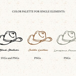 Cowboy Illustration Set: Whimsical Wild West Graphics (SVG, PNG, AI) - Etsy