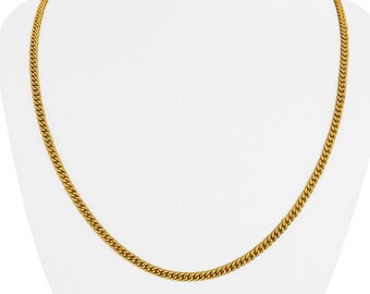 24k Gold Chain - Etsy