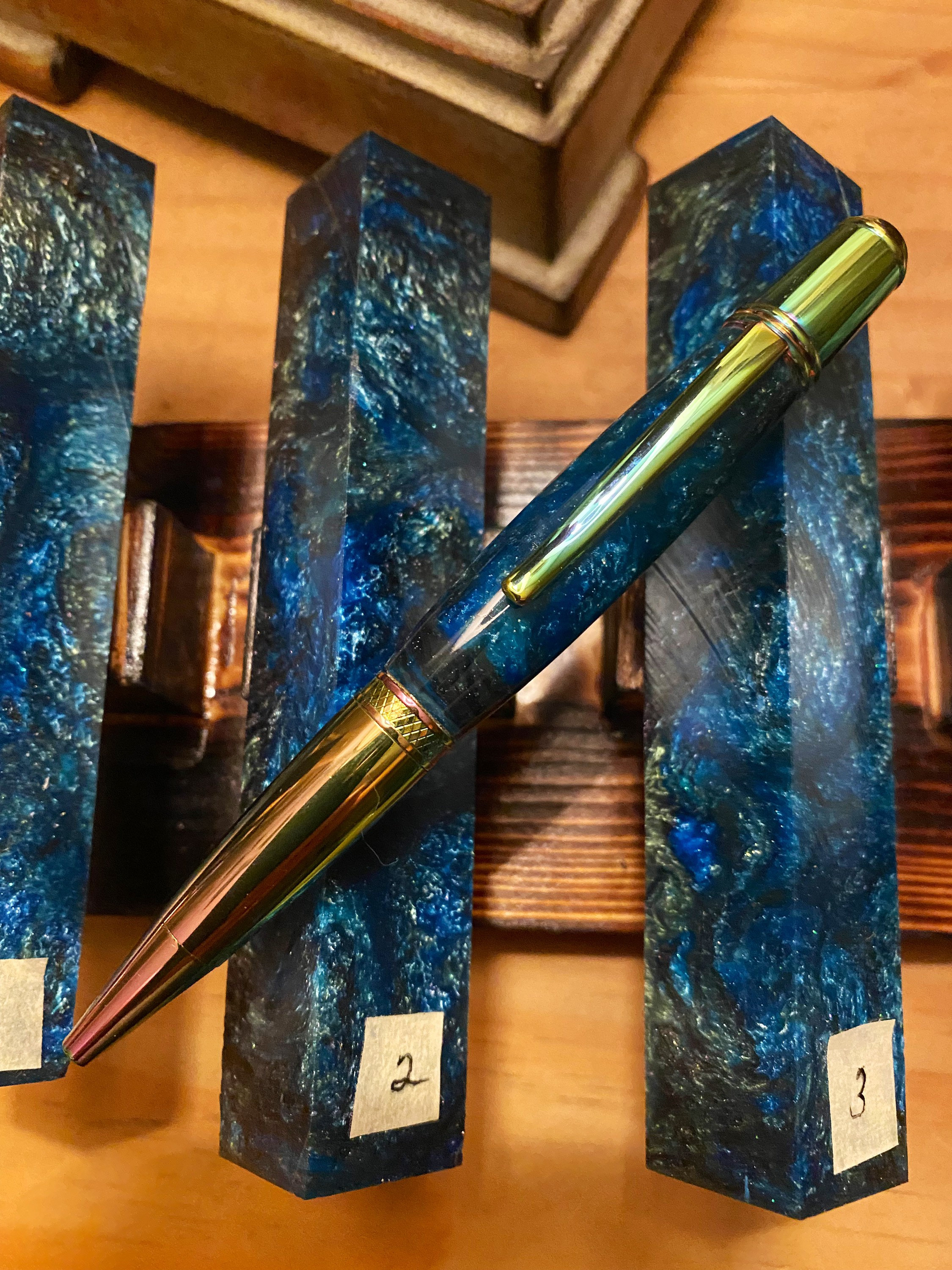 Oil Slick Pen - Etsy