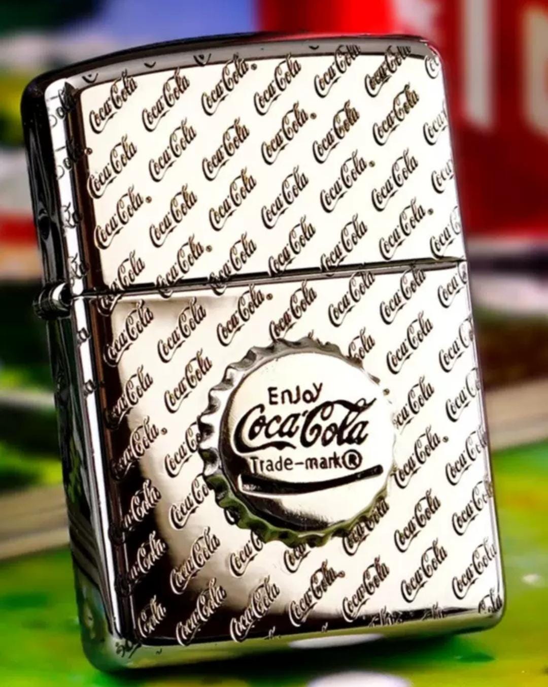 Zippo Coca-cola Dupla Face Novo Na Caixa Original. - Etsy