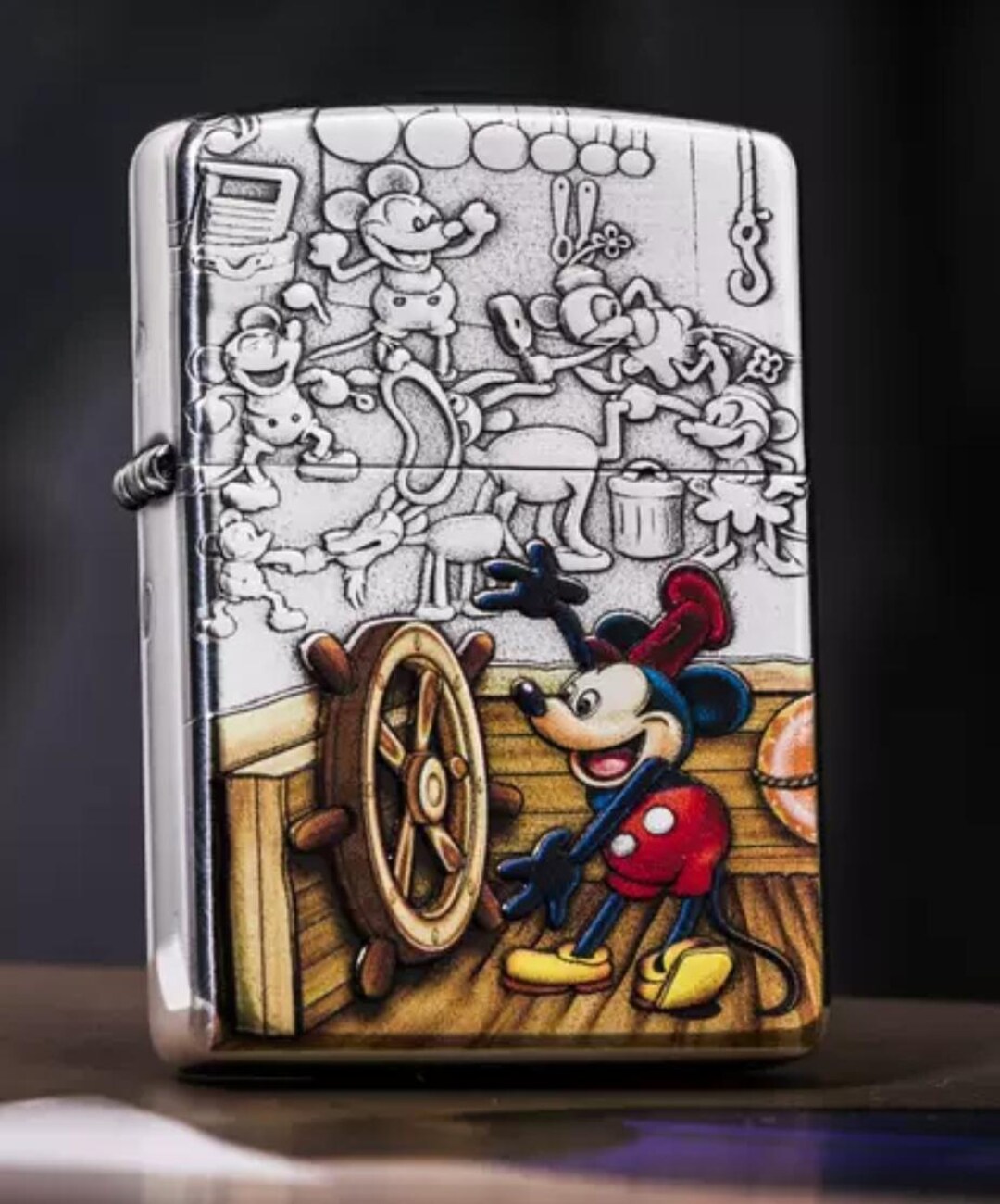 Zippo Mickey Mouse New Edition With Original Box. - Etsy