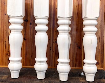 Maple Tapered Dining Legs 3 X 29 Set of 4 Handmade in NC - Etsy