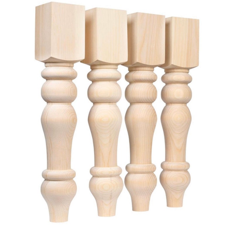 Wooden Table Legs - Etsy