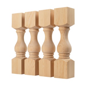 Pine Countryside Farmhouse Bench Legs - Set of 4 - Sustainably ...