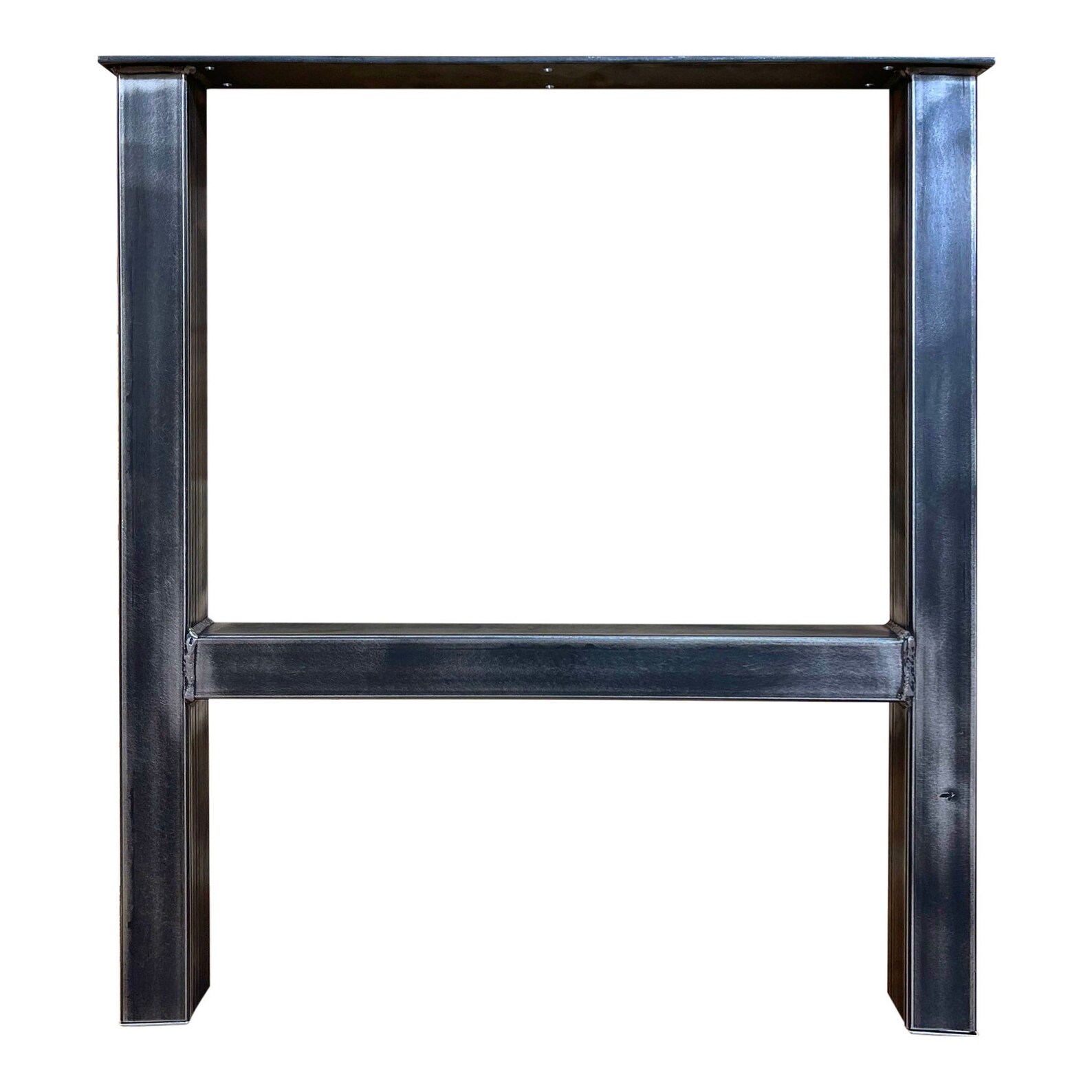 Metal H-block Table Legs Set of 2 Modern Industrial Legs - Etsy