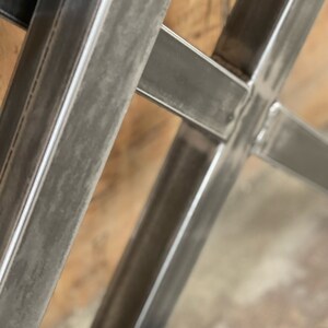 X Metal Table Legs - Set of 2 - Modern Industrial Legs Made in the USA ...