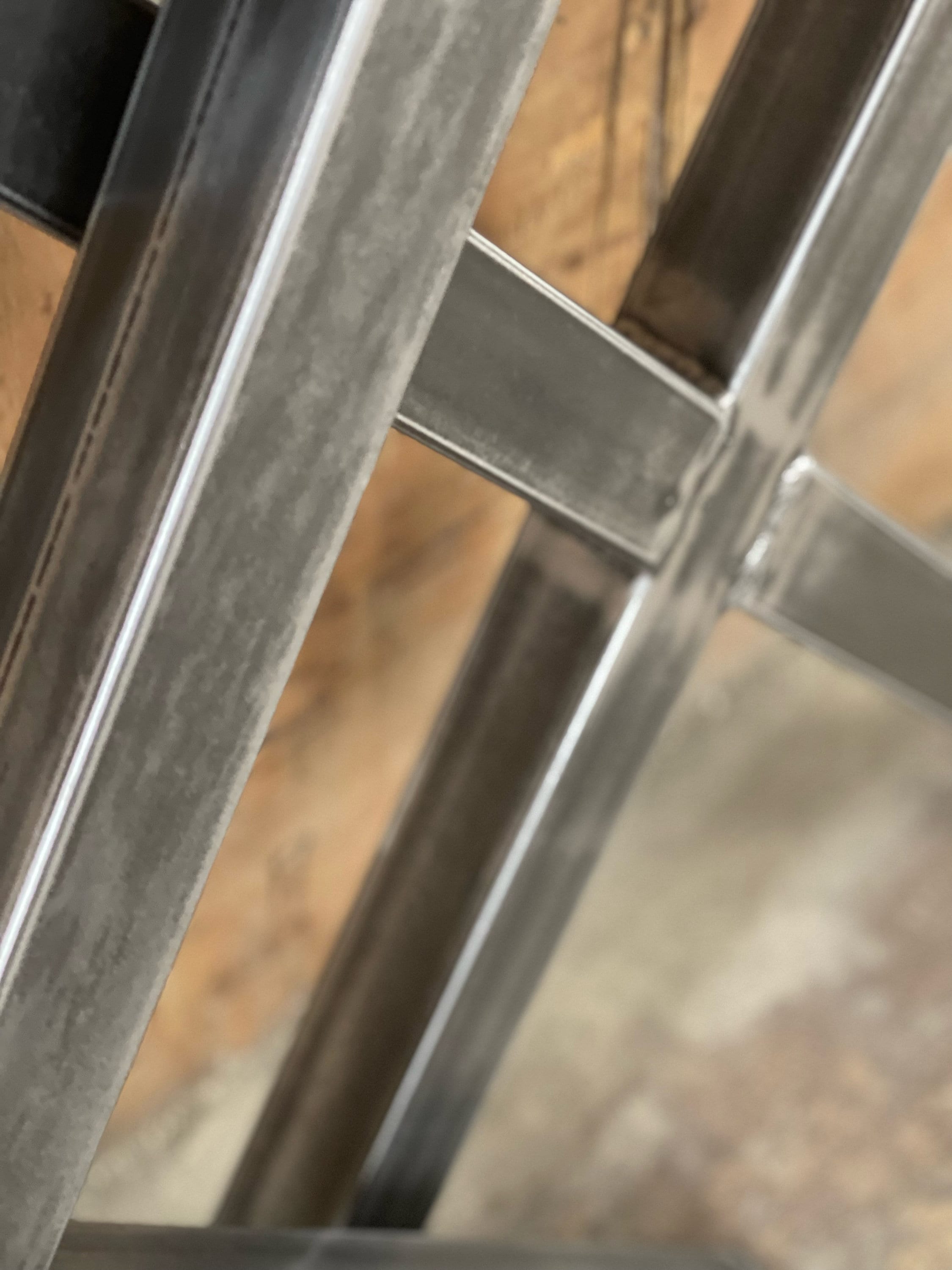 X Metal Table Legs - Set of 2 - Modern Industrial Legs Made in the USA ...