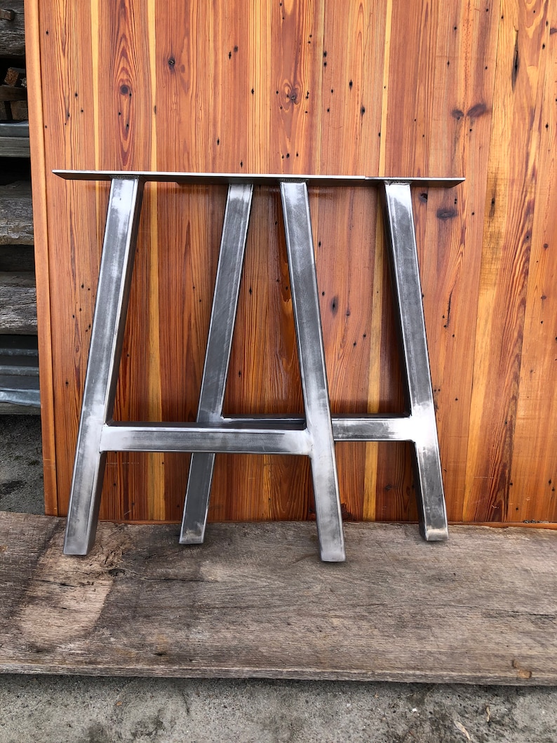 Metal A Frame Table Legs Set of 2 Modern Industrial Legs - Etsy