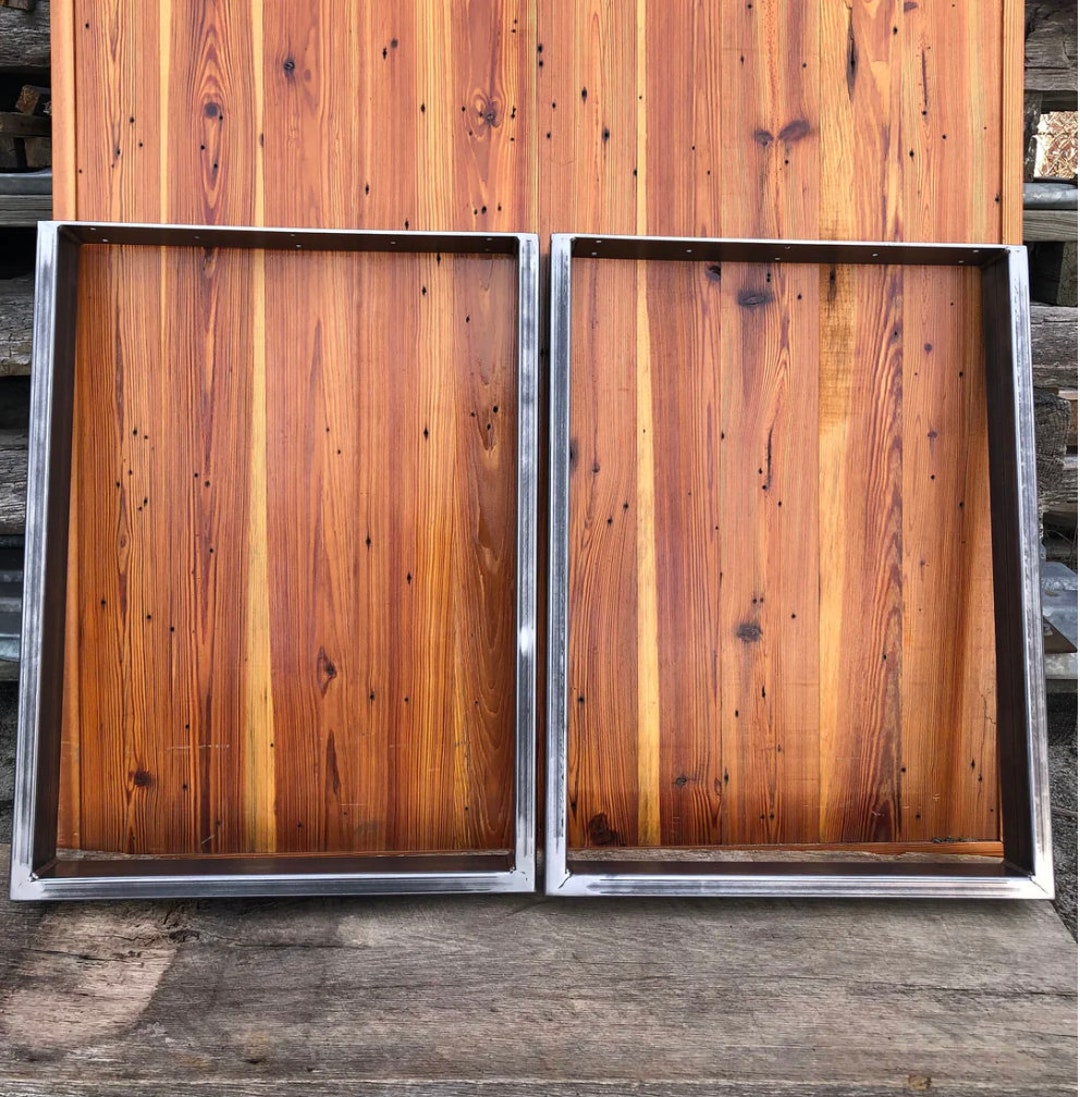 Square Metal Dining Table Legs - Modern Industrial American Steel Legs ...