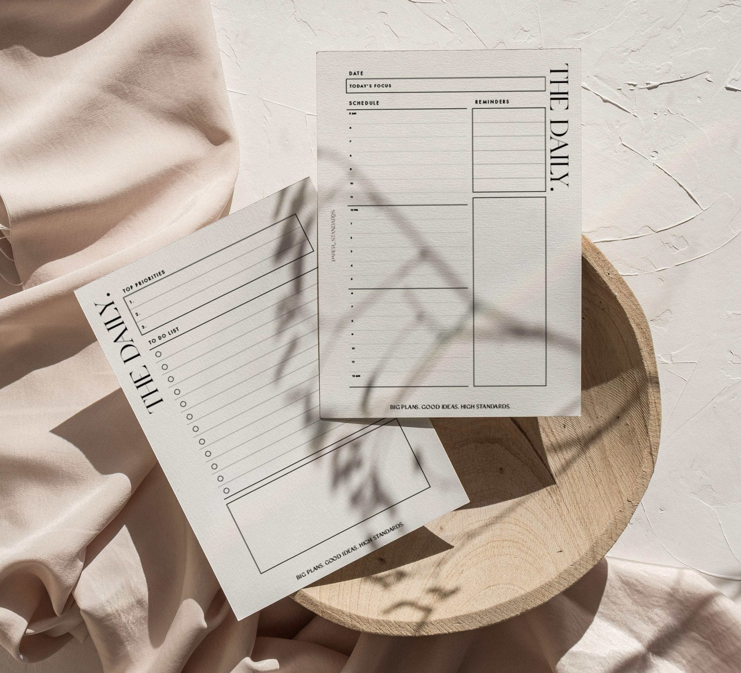 B6 Daily Undated Insert | B6 Planner | Printable | Minimal | Functional ...