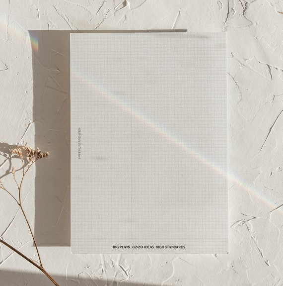 A5 Square Grid Insert Planner Printable Minimal - Etsy