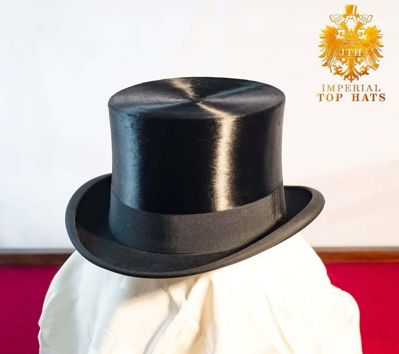 Brand-new Unworn Extra-large Silk Top Hat Size 7 3/8 UK 60 | Etsy