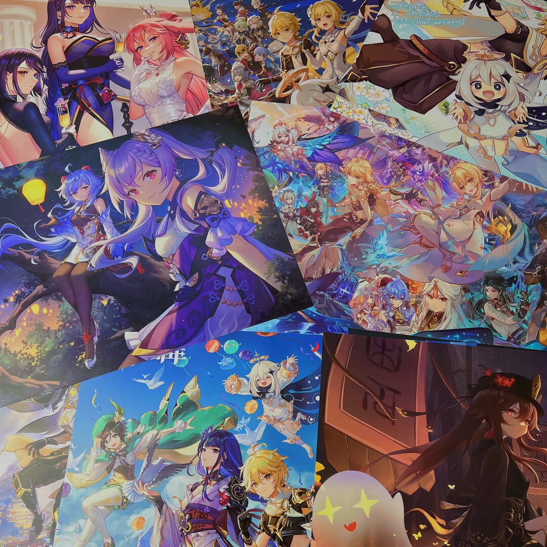 GENSHIN POSTERS 11x17 Genshin Impact Posters Genshin Impact - Etsy