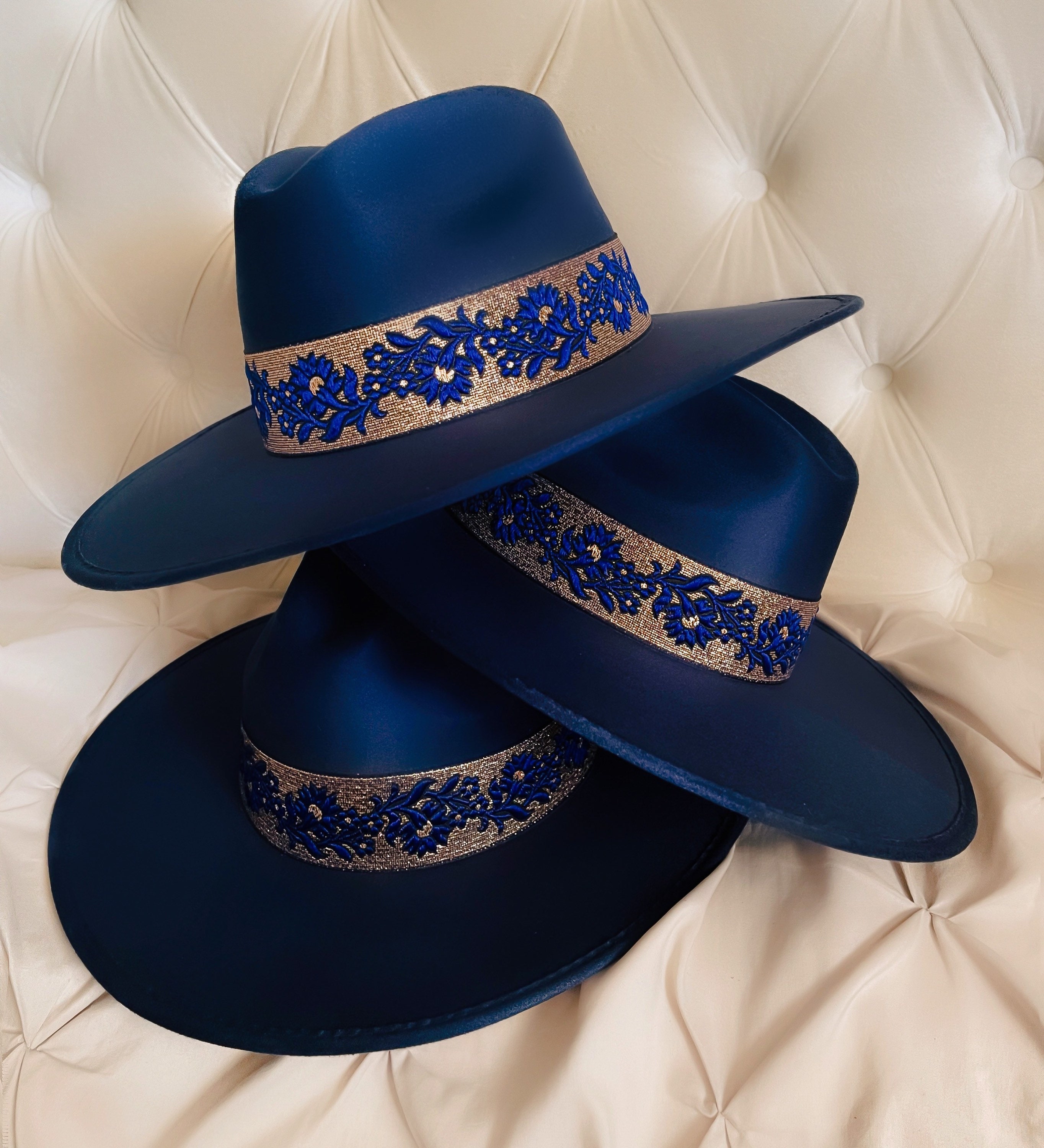 Fedora Hat “audrey” in Midnight - Etsy