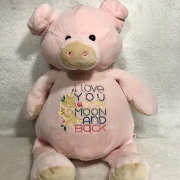 Pig Stuffed Animal - Etsy