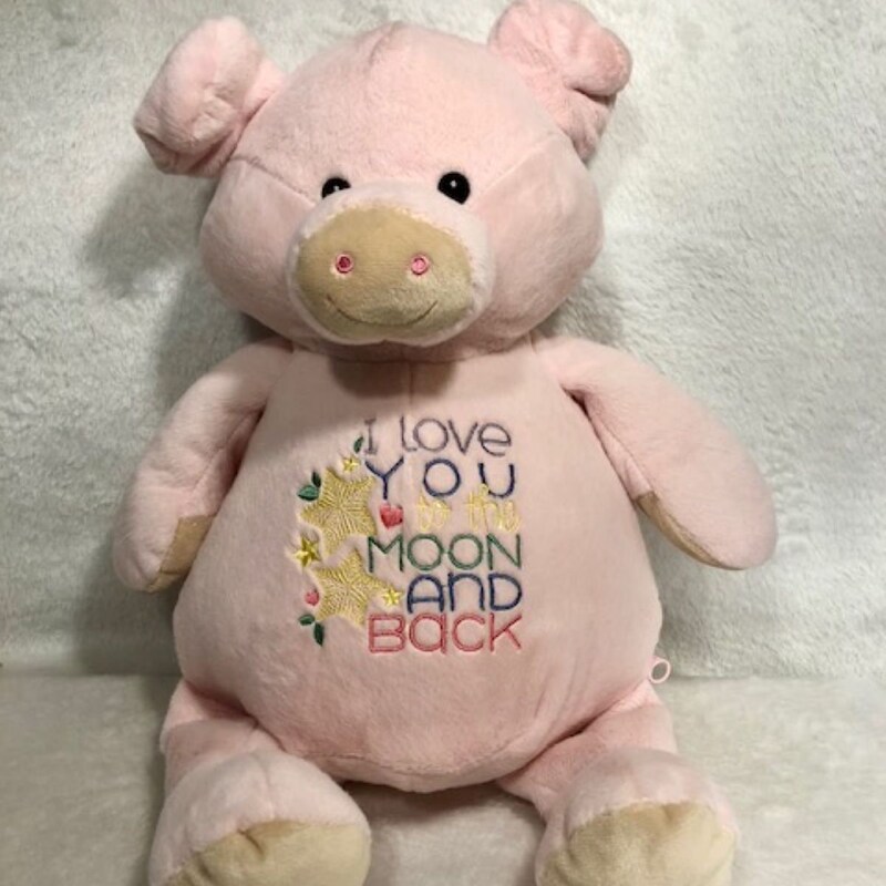 Pig Stuffed Animal - Etsy