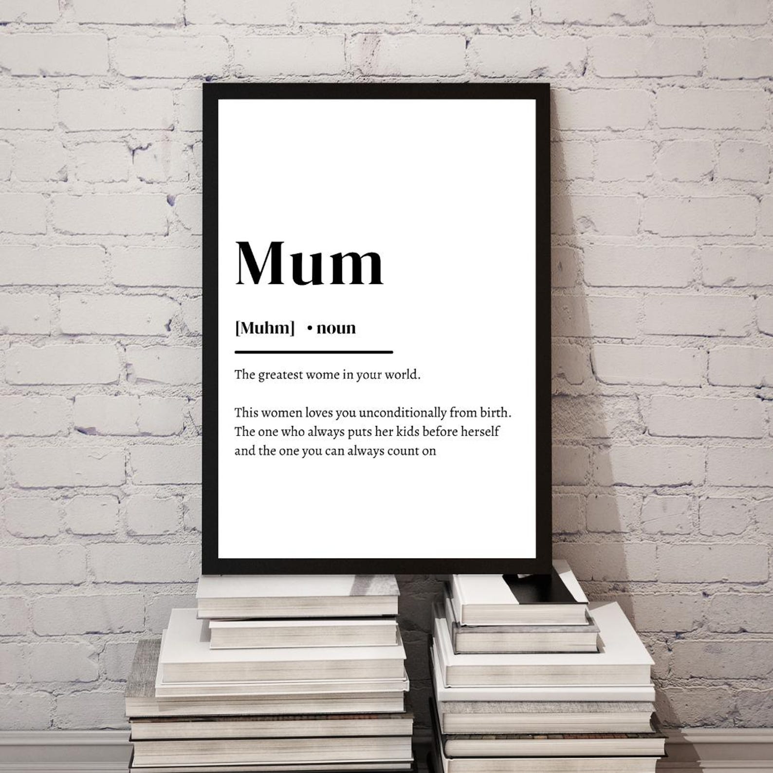Mum Definition / Download /digital Download - Etsy