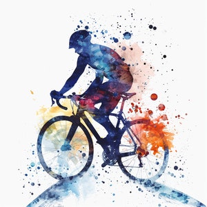 Road Bike Downloadable Art Work / Road Bikes / PNG / Multicolours ...