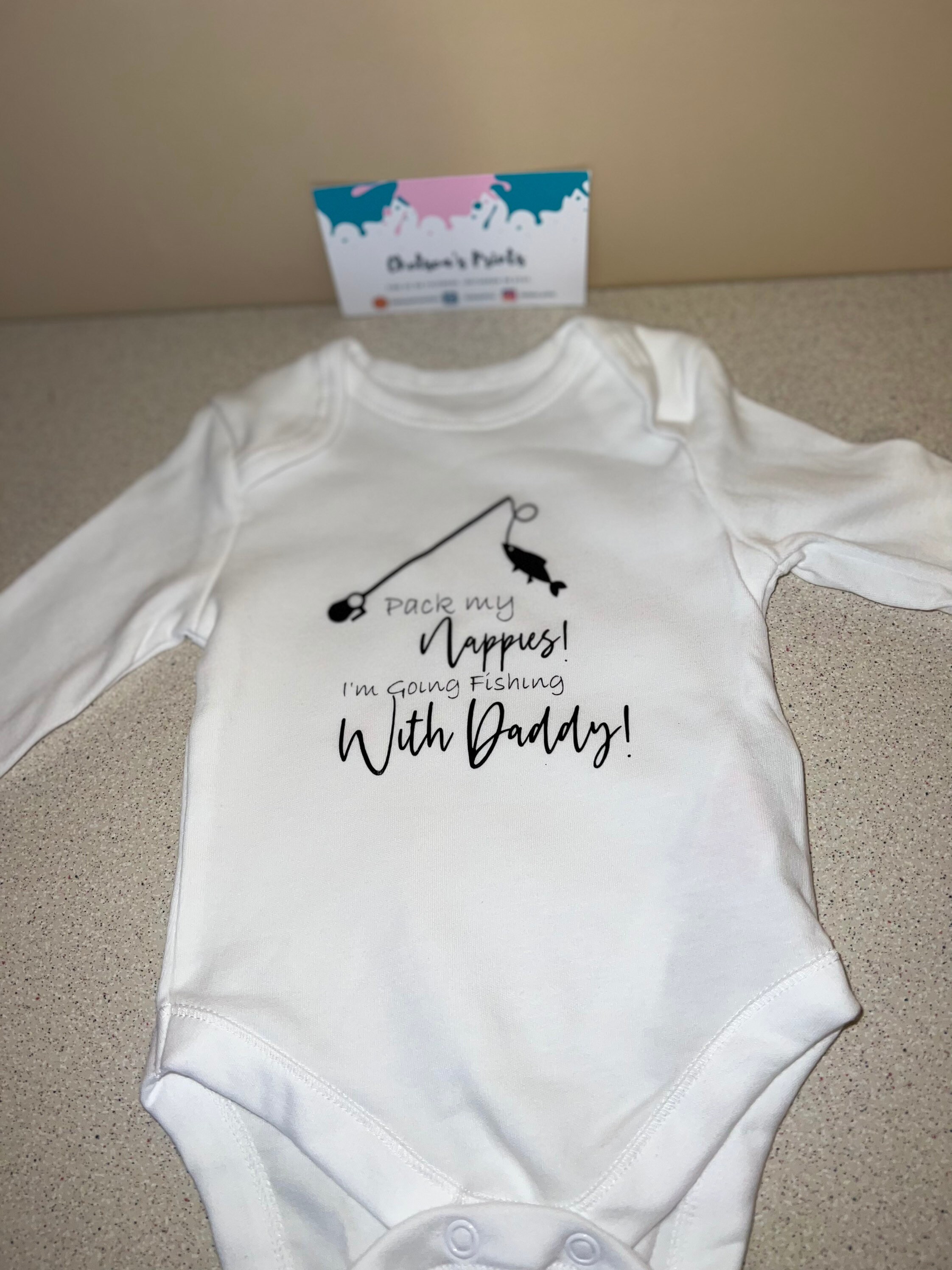 Pack My Nappies I’m Going Fishing With Daddy/ Mammy/ Grandad/grandma - Etsy
