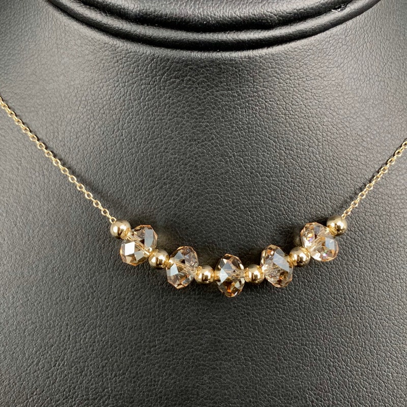 14k Gold Necklace - Etsy