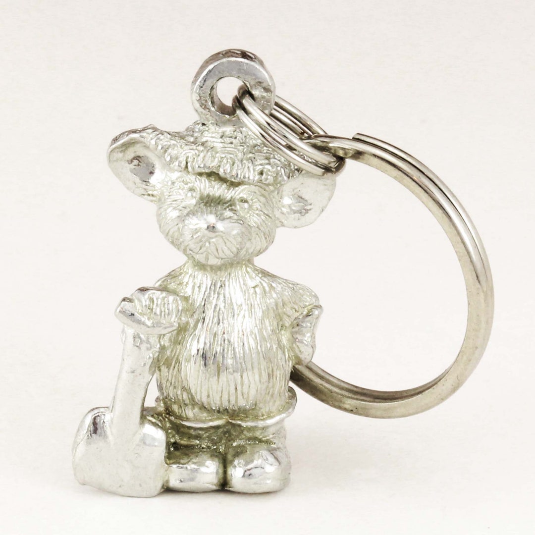 Farm Mouse Keychain Finely Sculpted Made on the Isle of - Etsy