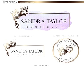 Mask Watermark Logo - Etsy