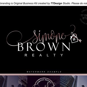 Real Estate Logo, Realty Logo, Premade Logo, Modern Logo, Realty Signs ...