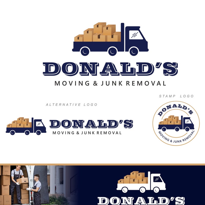 Junk Removal Logos - Etsy