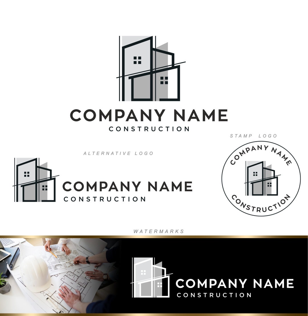 Construction Company Logo Design Ideas