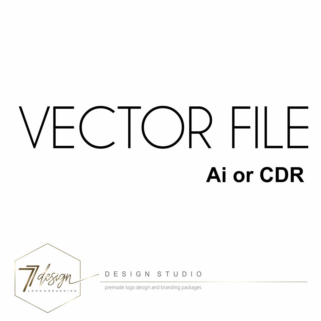 AI or EPS File of Previously Designed Logo From Me - Vector File Add On ...