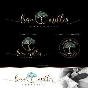 Psychologist Logo Life Coach Therapy Logo, Tree of Life Logo Design ...