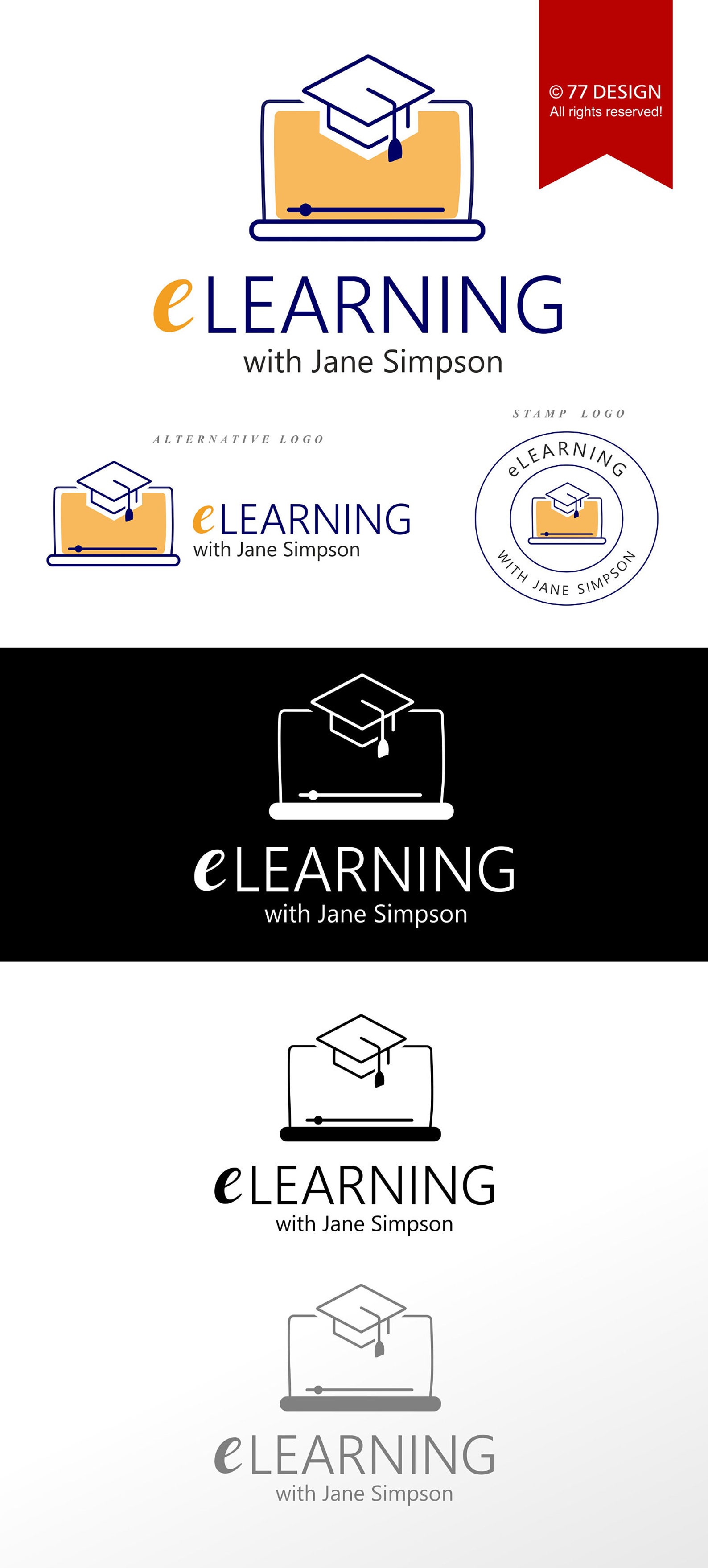 Online Learning Logo Online Teacher Logo Online Classroom - Etsy