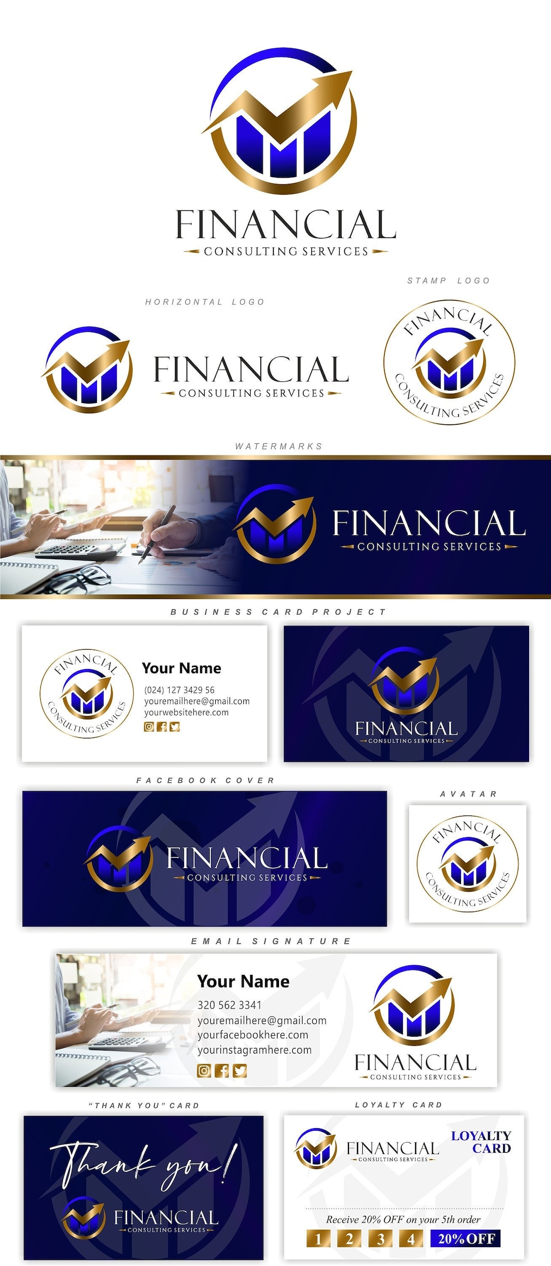 Financial Advisor Logo, Financial Coach Logo, Accounting Logo ...