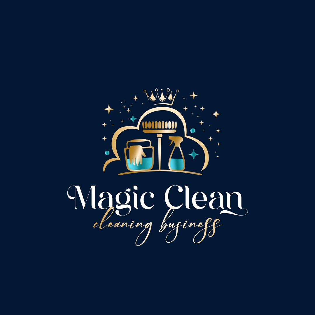 Professional Cleaning Business Logo Design | Maid Service Branding ...