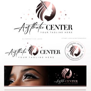 Botox Fillers Logo, Esthetician Logo, Beauty Salon Logo, Hyaluron Pen ...