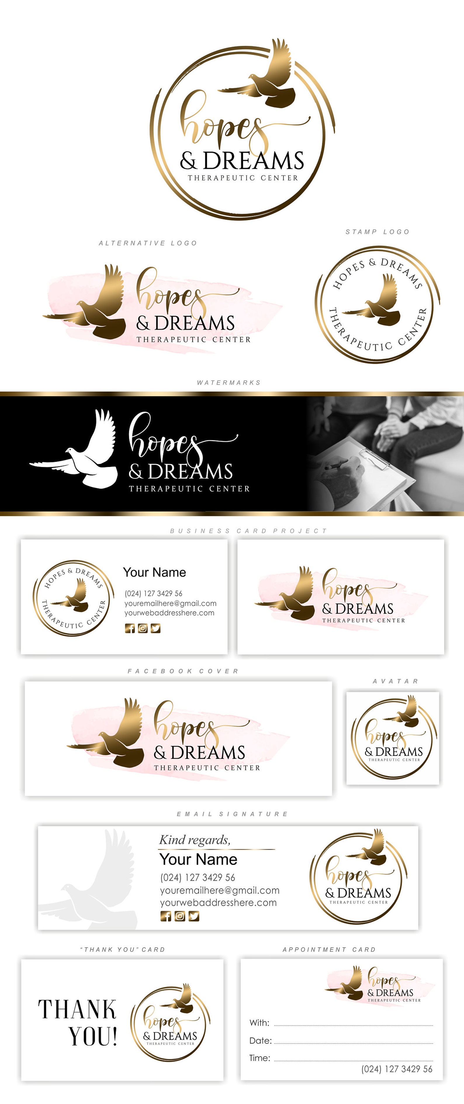 Therapeutic Center Logo Life Coach Therapy Logo Psychologist - Etsy